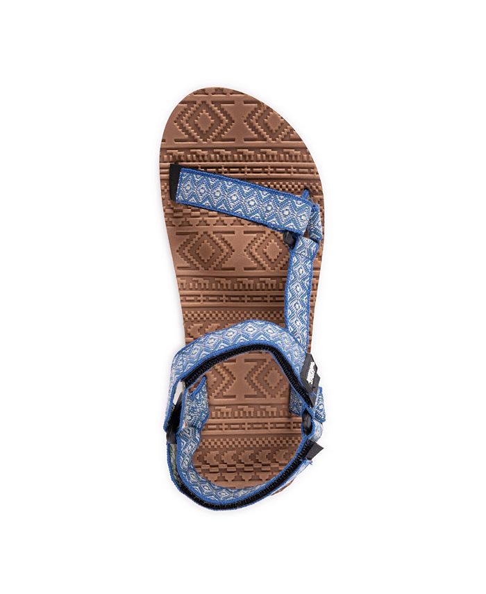 Muk Luks Women's Sand Bar Flat Beach Sandals & Reviews - Sandals ...