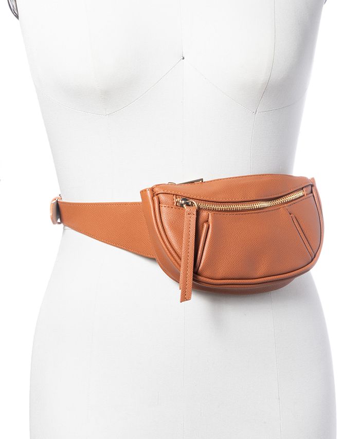 INC International Concepts Pebbled Belt Bag, Created for Macy's & Reviews - Belts - Handbags ...