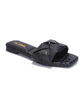 CAPE ROBBIN Women's Unique Flat Sandals - Macy's
