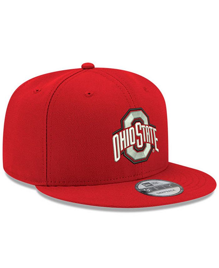 New Era Ohio State Buckeyes Core 9FIFTY Snapback Cap - Macy's