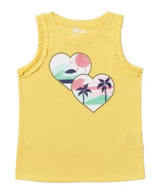 Little Girls Graphic Tank Top - Macy's