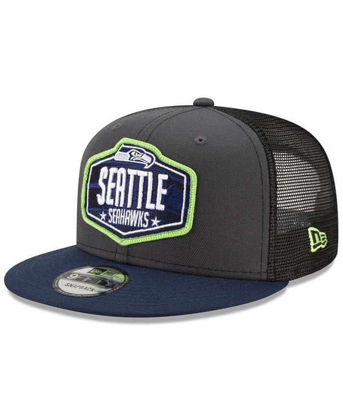 New Era Seattle Seahawks 2021 Draft 9FIFTY Cap - Macy's