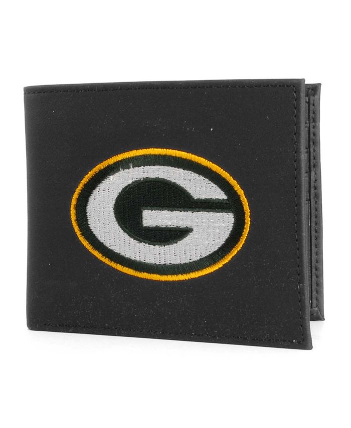 Rico Industries Green Bay Packers Black Bifold Wallet - Macy's