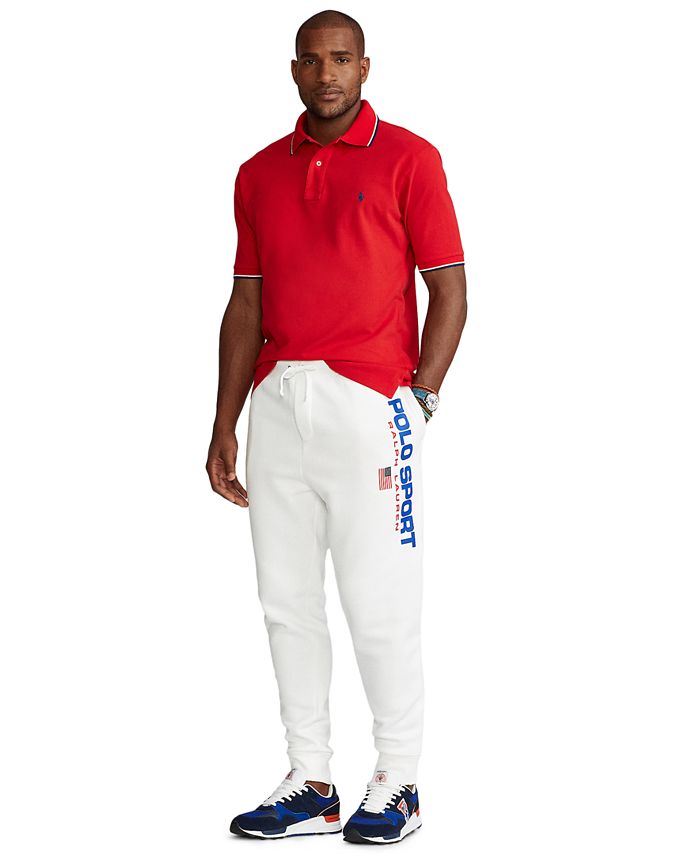 Polo Ralph Lauren Men's Big & Tall Mesh Polo Shirt - Macy's