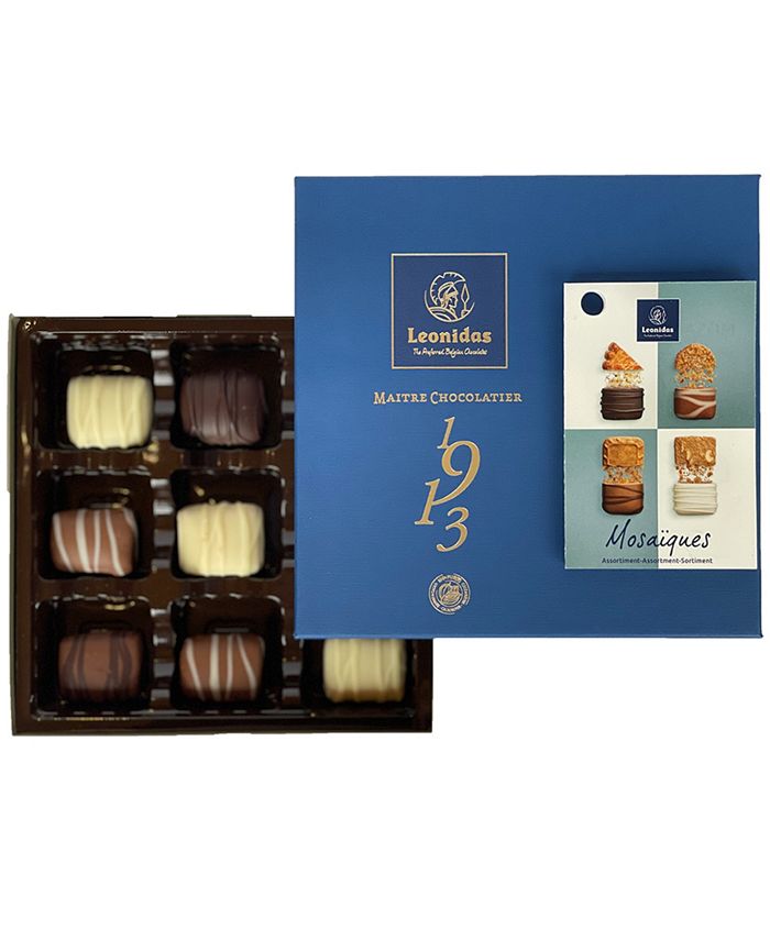 Leonidas 1913 Heritage Chocolate Gift Box, 9 Piece - Macy's