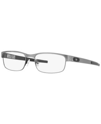 Oakley OX5038 Metal Plate Men's Rectangle Eyeglasses - Macy's