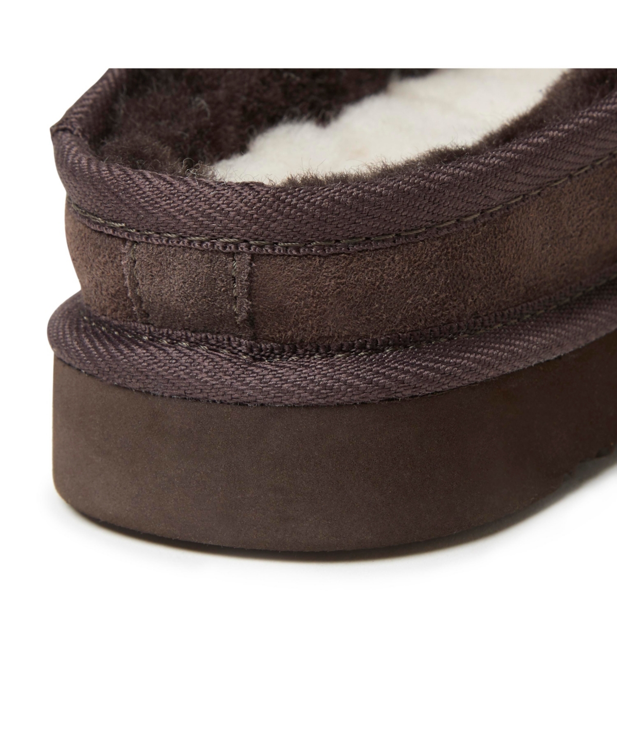 Click here for Dearfoams Mens Fireside By Grafton Genuine Shearli... prices