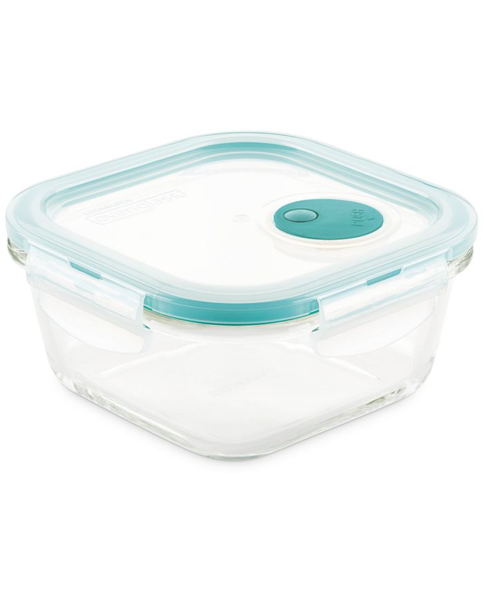 Lock n Lock Purely Better Vented Glass Food Storage Container - Macy's