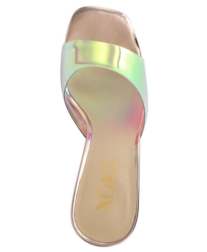 XOXO Women's Valley Slides - Macy's