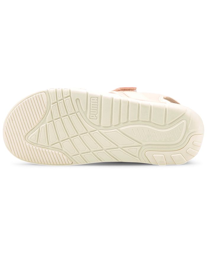 Puma Women's Softride Leopard Sandals from Finish Line - Macy's