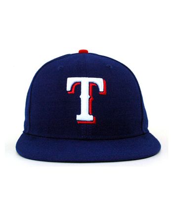 New Era Texas Rangers MLB Authentic Collection 59FIFTY Fitted Cap - Macy's