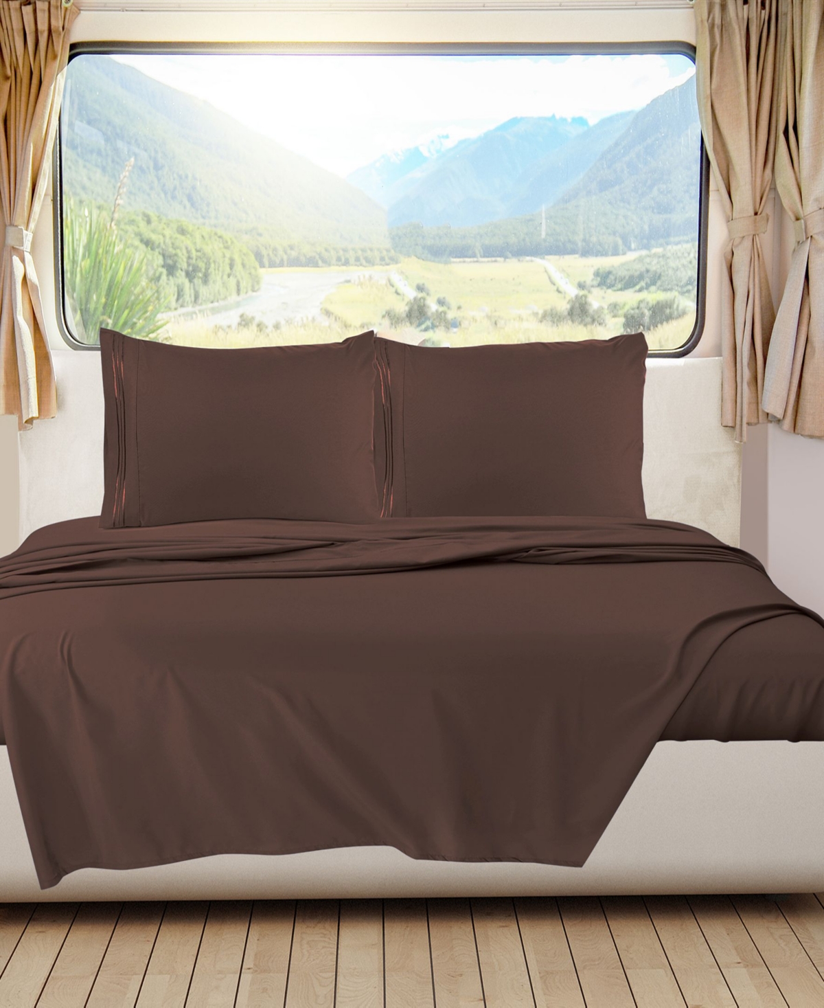 Click here for Nestl Premier 1800 Series Deep Pocket Bed 4 Piece... prices
