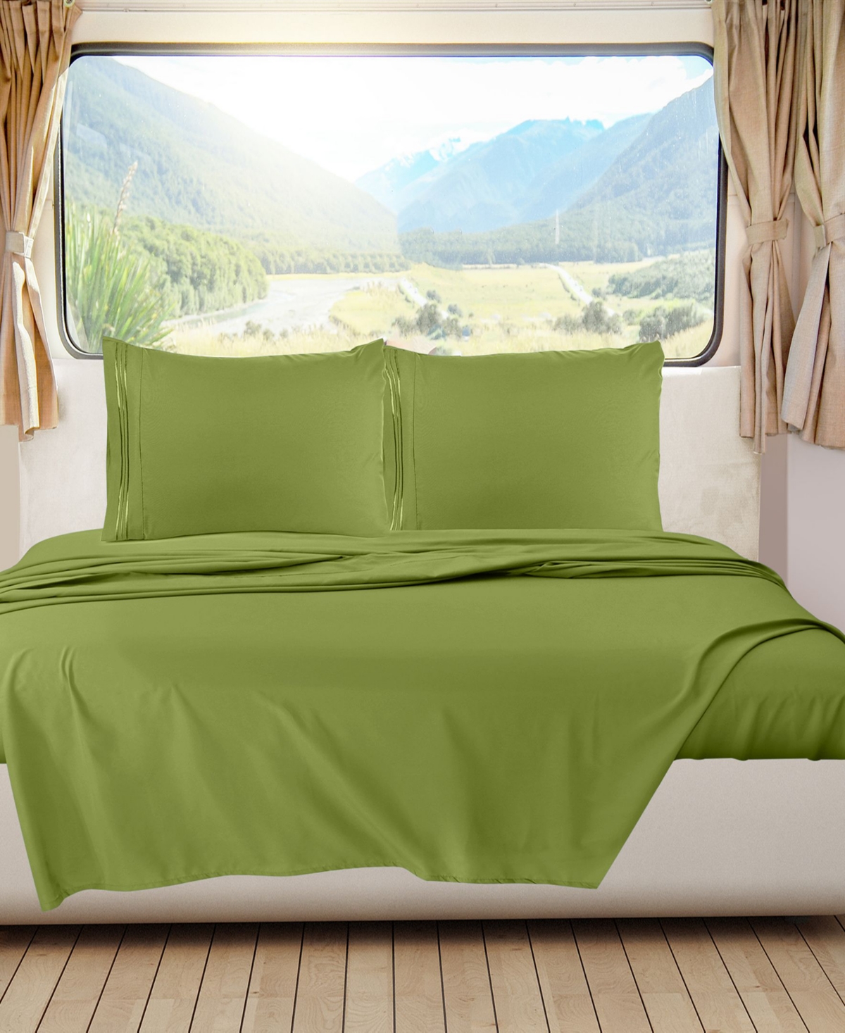 Click here for Nestl Premier 1800 Series Deep Pocket Bed 4 Piece... prices