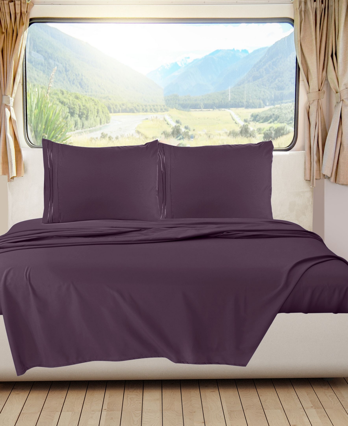 Click here for Nestl Premier 1800 Series Deep Pocket Bed 4 Piece... prices