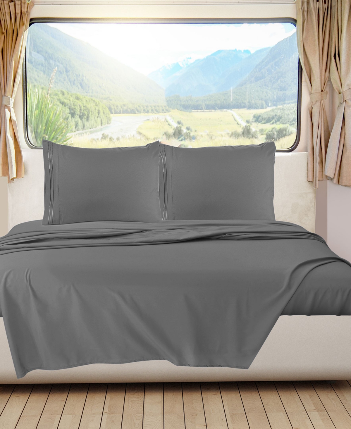 Click here for Nestl Premier 1800 Series Deep Pocket Bed 4 Piece... prices