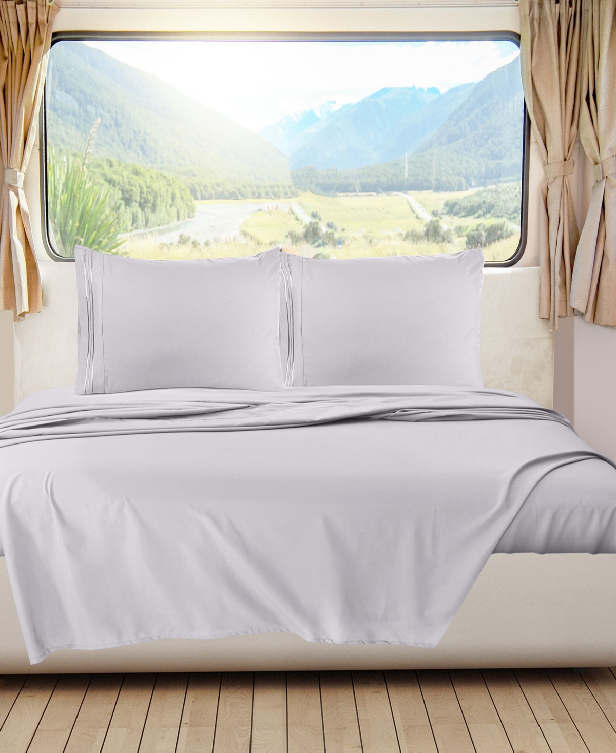 Click here for Nestl Premier 1800 Series Deep Pocket Bed 4 Piece... prices
