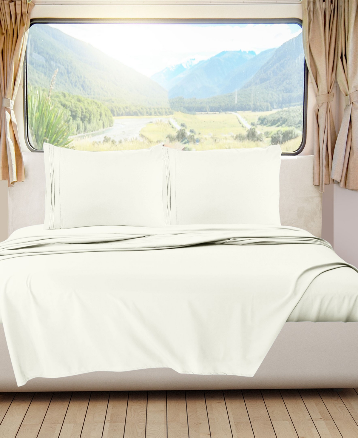 Click here for Nestl Premier 1800 Series Deep Pocket Bed 4 Piece... prices