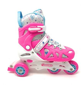 Chicago Skates Chicago Adjustable Inline Training Skate 8pc Combo Set ...