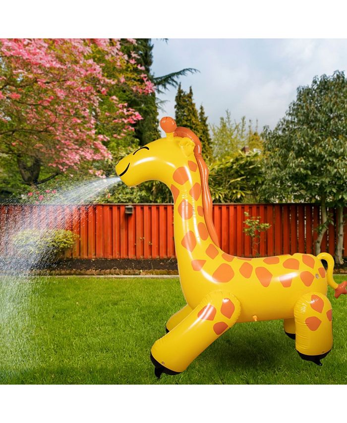 Splash Buddies Giraffe inflatable Sprinkler - Macy's