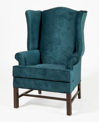 Chippendale Wing Chair - Macy's