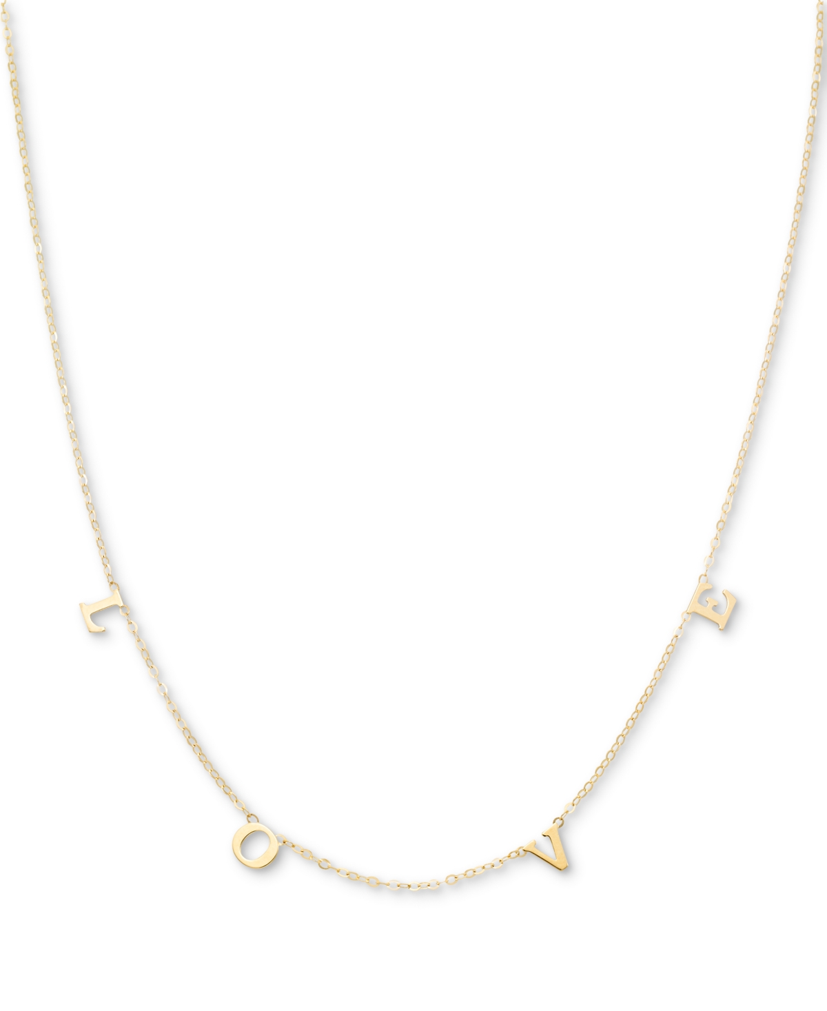 Click here for Love Letter 18 Statement Necklace in 10k Gold - Go... prices