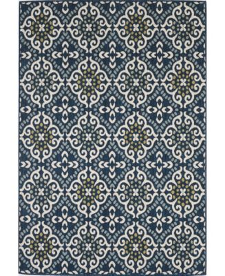 Northern Weavers Ella ELL-04 6'7" x 9'6" Outdoor Area Rug - Macy's