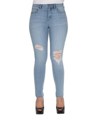 Sound/Style Juniors' Jamie Ripped Jeans - Macy's