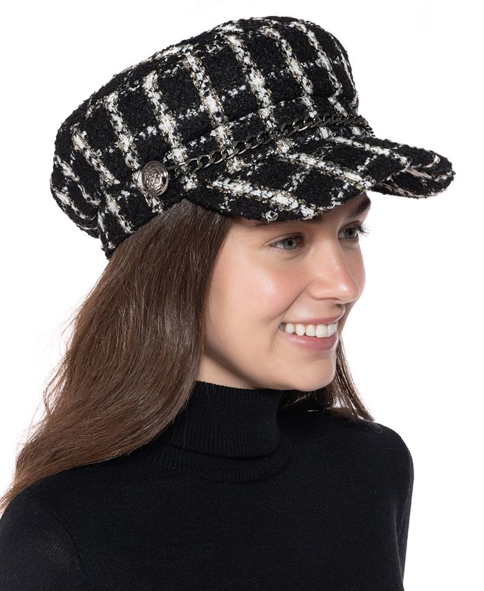 INC International Concepts Chain-Trim Conductor Cap, Created for Macy's ...