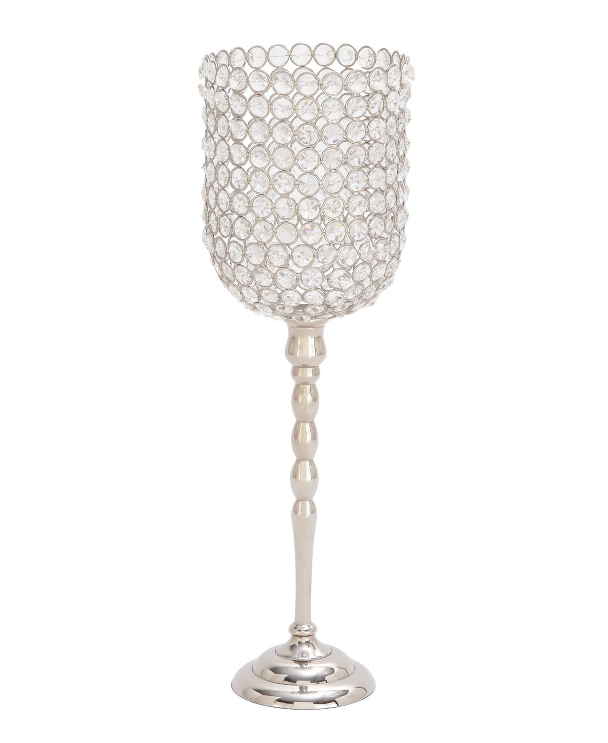Click here for Crystal Glam Candle Holder - Clear prices