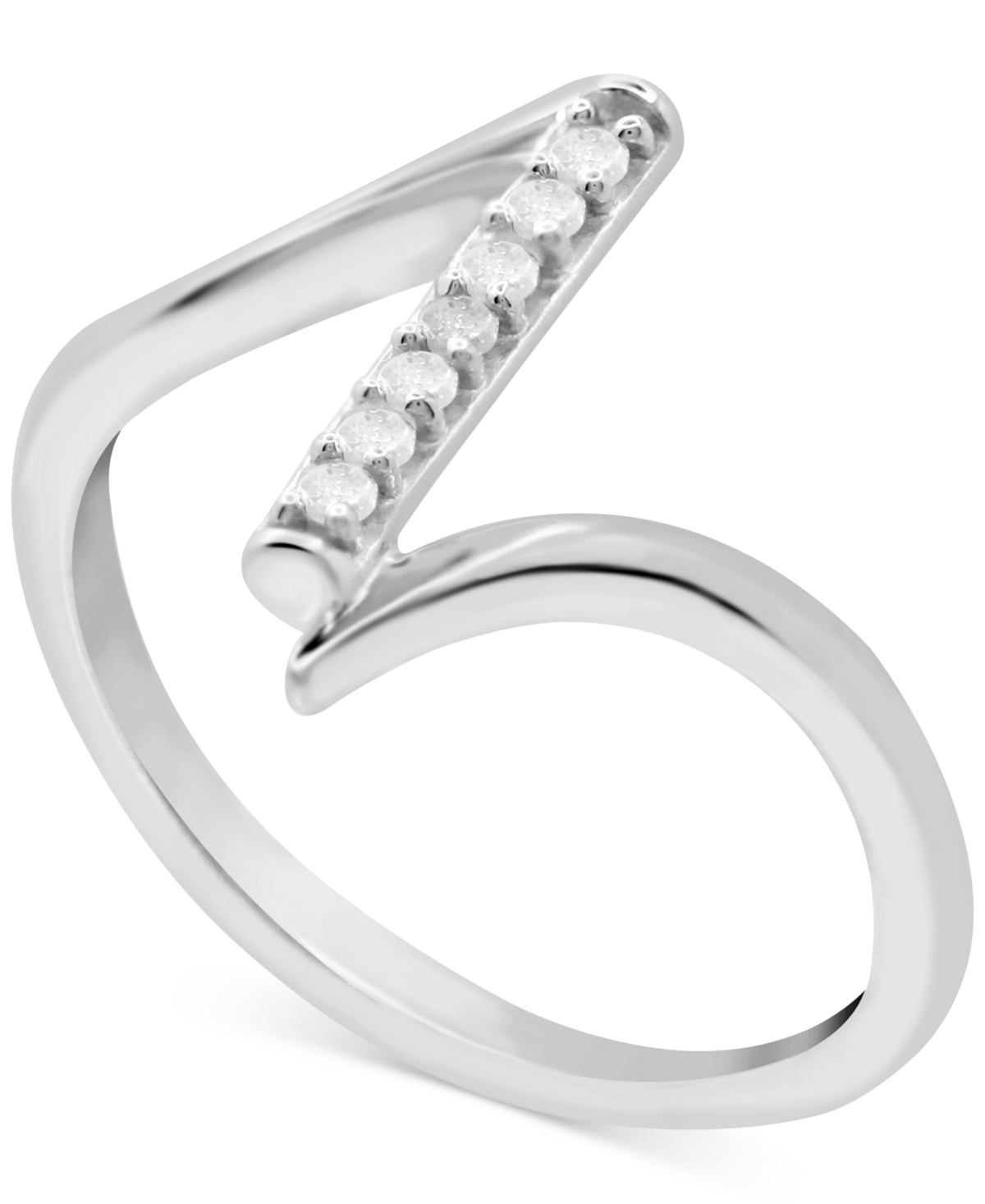 Click here for Diamond Statement Ring (1/10 ct. t.w.) in Sterling... prices