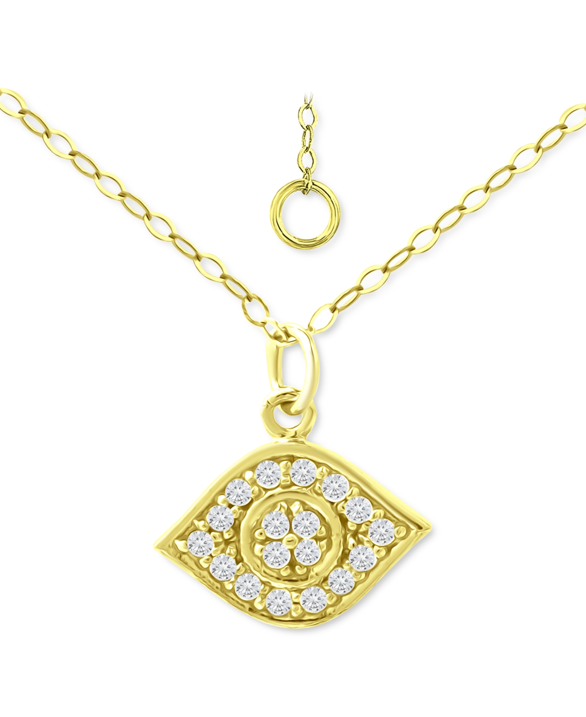 Click here for Giani Bernini Cubic Zirconia Evil Eye Pendant Neck... prices