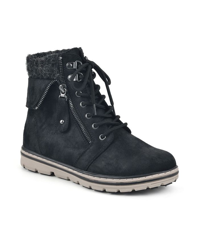 Cliffs by White Mountain Women's Kaylee Lace-Up Boots & Reviews ...