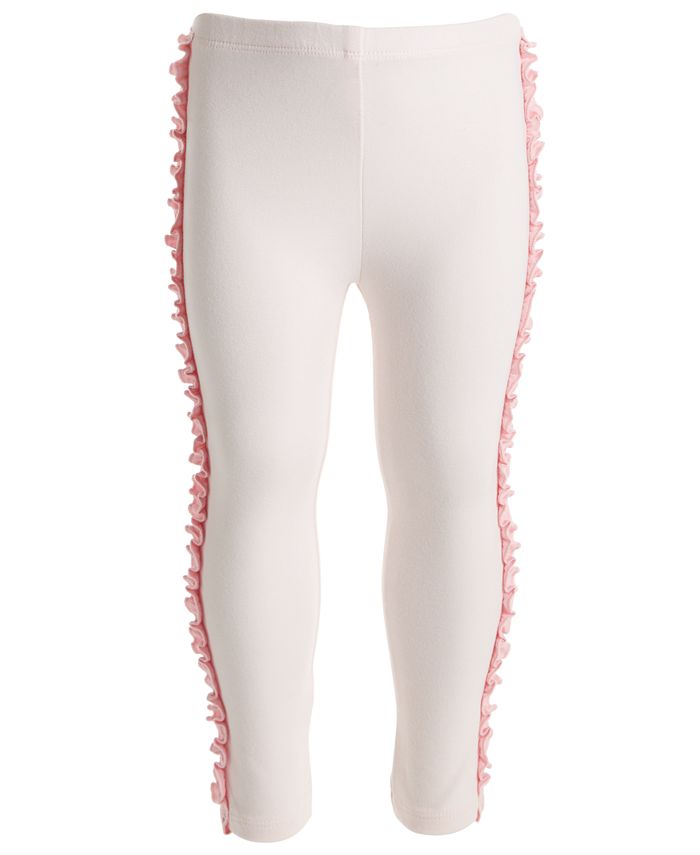 First Impressions Toddler Girls Side Ruffle Leggings, Created for Macy ...