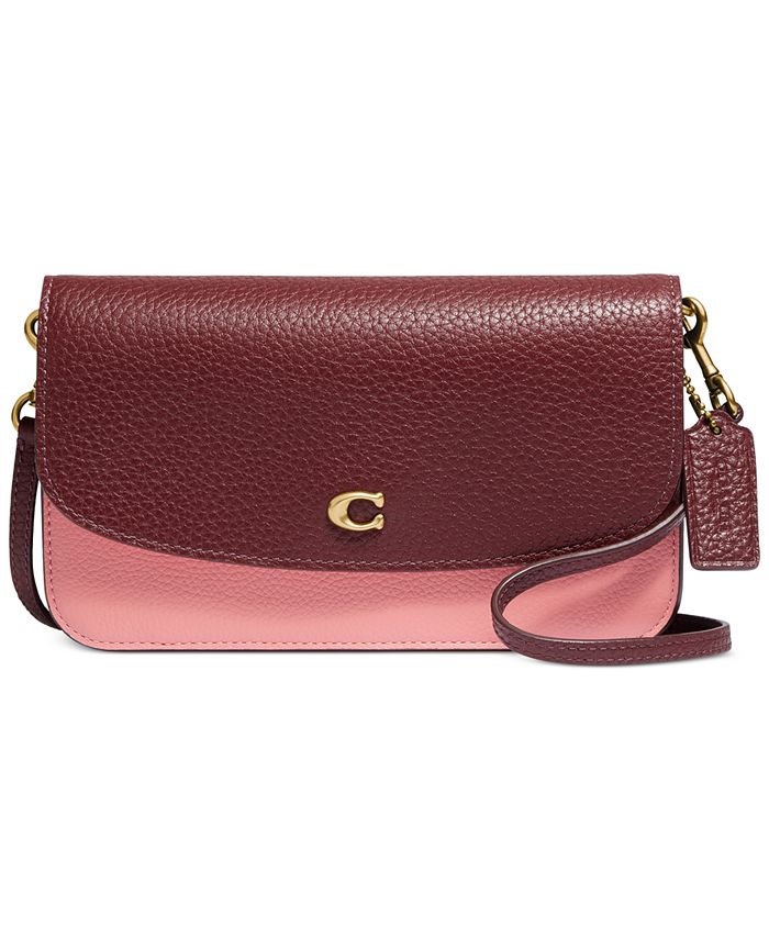 COACH Hayden Colorblocked Leather Crossbody - Macy's