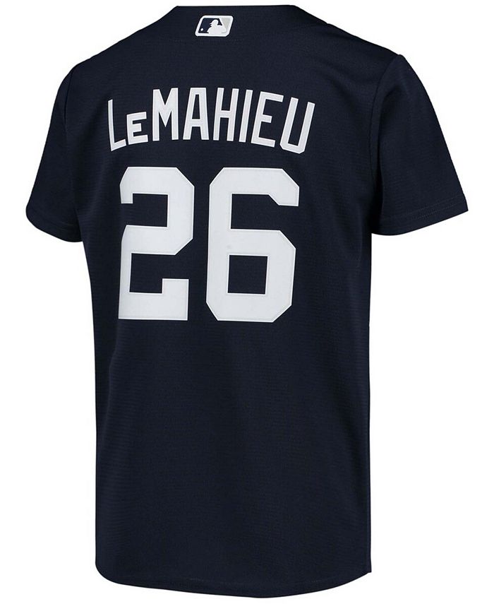 Nike Big Boys and Girls DJ LeMahieu Navy New York Yankees Alternate ...