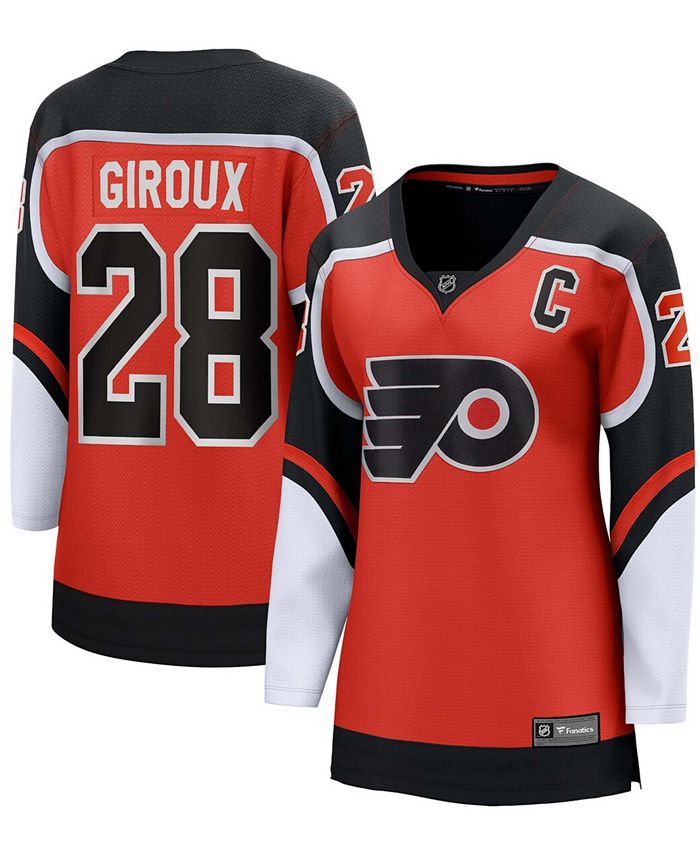 Fanatics Women's Claude Giroux Orange Philadelphia Flyers 2020/21 ...