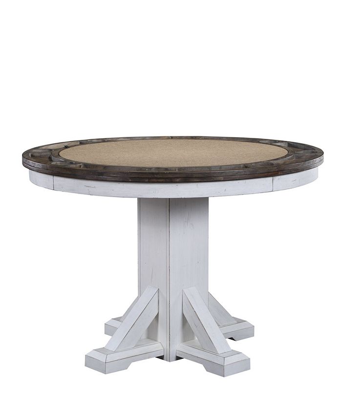 Furniture Wappinger Counter Height Convertible Game Table - Macy's