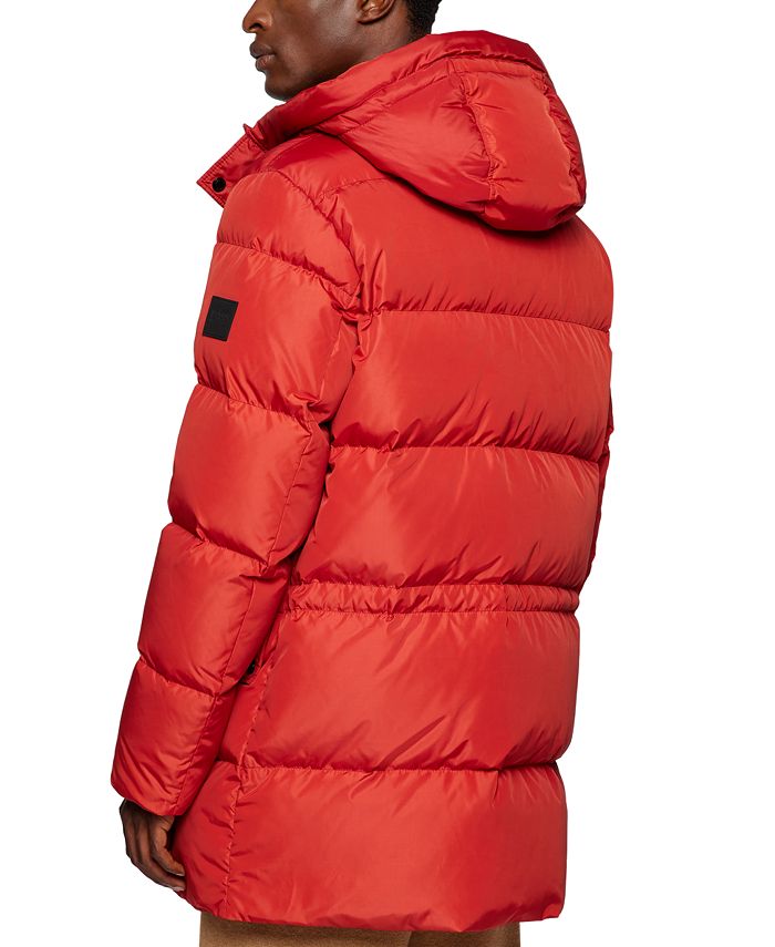 Hugo Boss Men's Down-Filled Parka Jacket - Macy's