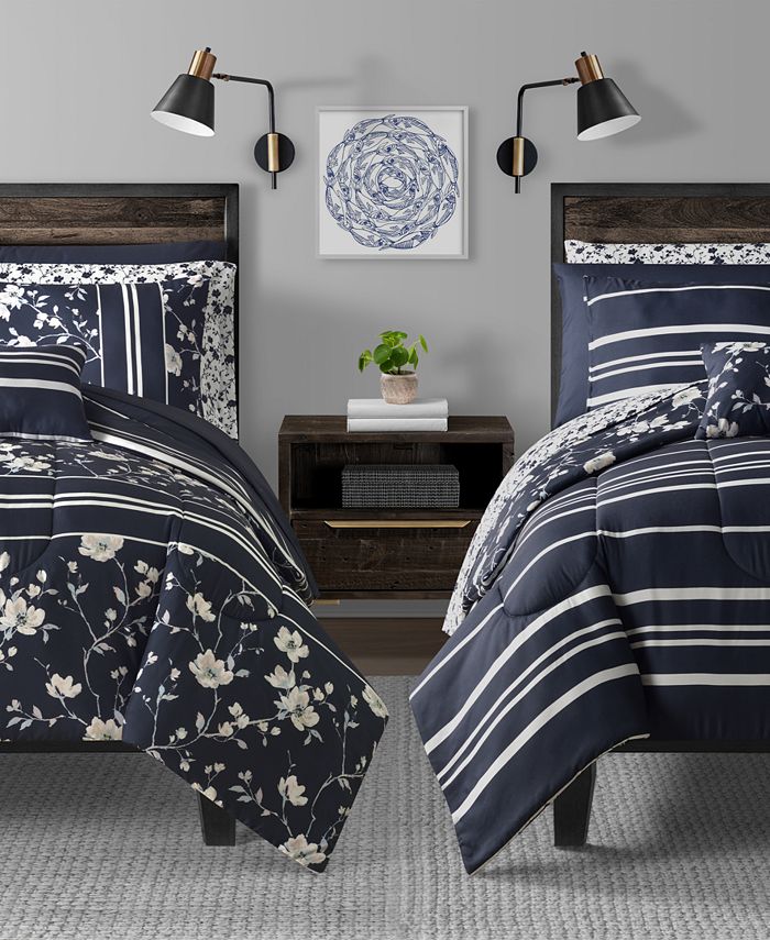 Sunham Elias 12-Pc. King Comforter Set , Created For Macy's - Macy's