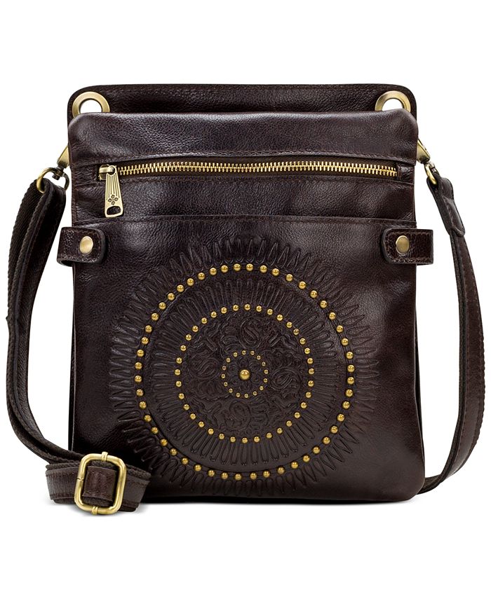 Patricia Nash Francesca Leather Crossbody & Reviews - Handbags ...