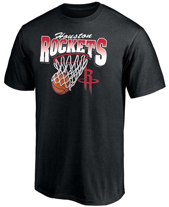 Fanatics Men's Black Houston Rockets Balanced Floor T-shirt - Macy's