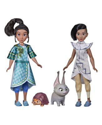 Disney Princess Raya Rai Young Raya and Namaari Toy Set - Macy's