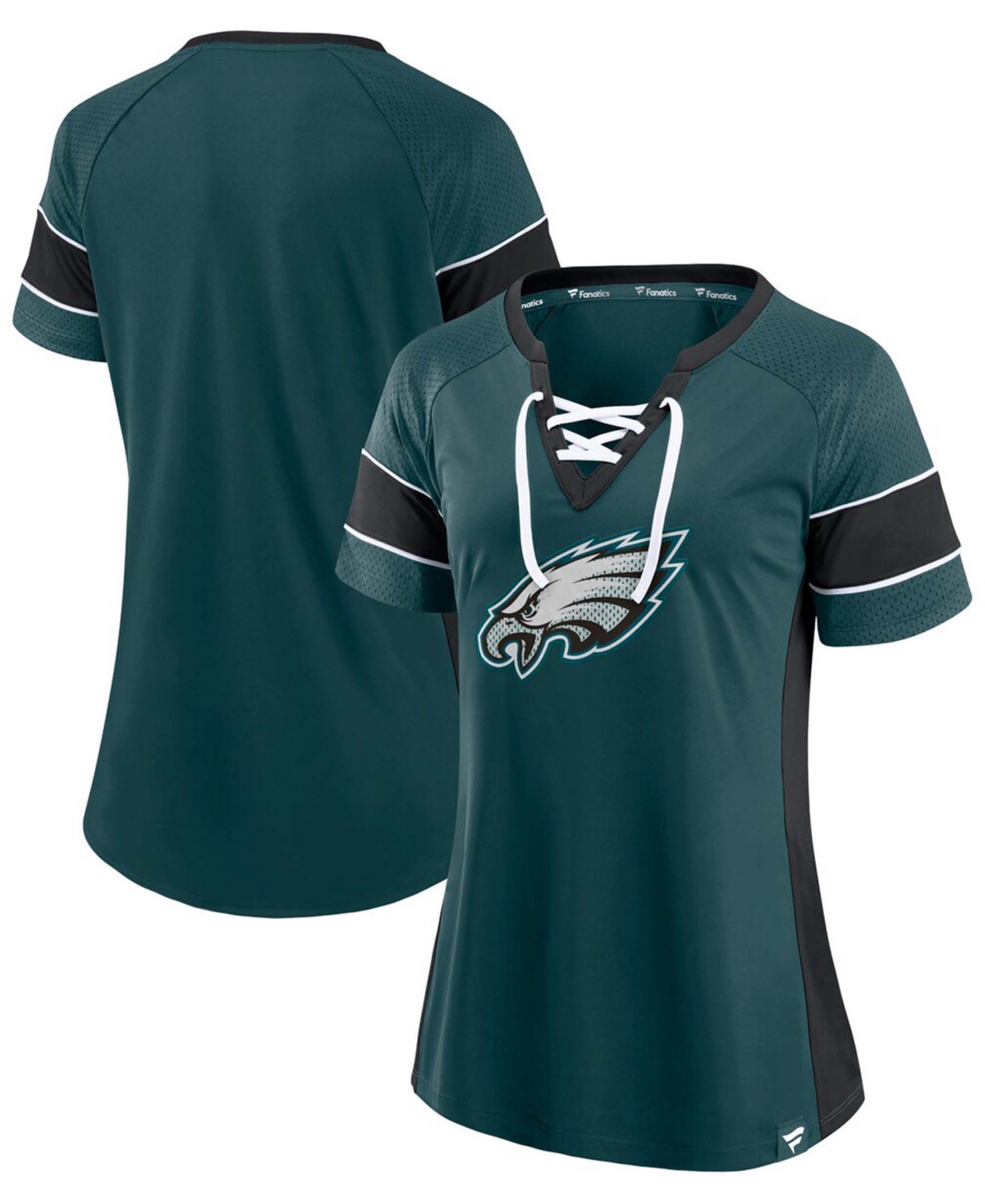 Click here for Womens Fanatics Branded Midnight Green/Black Phila... prices