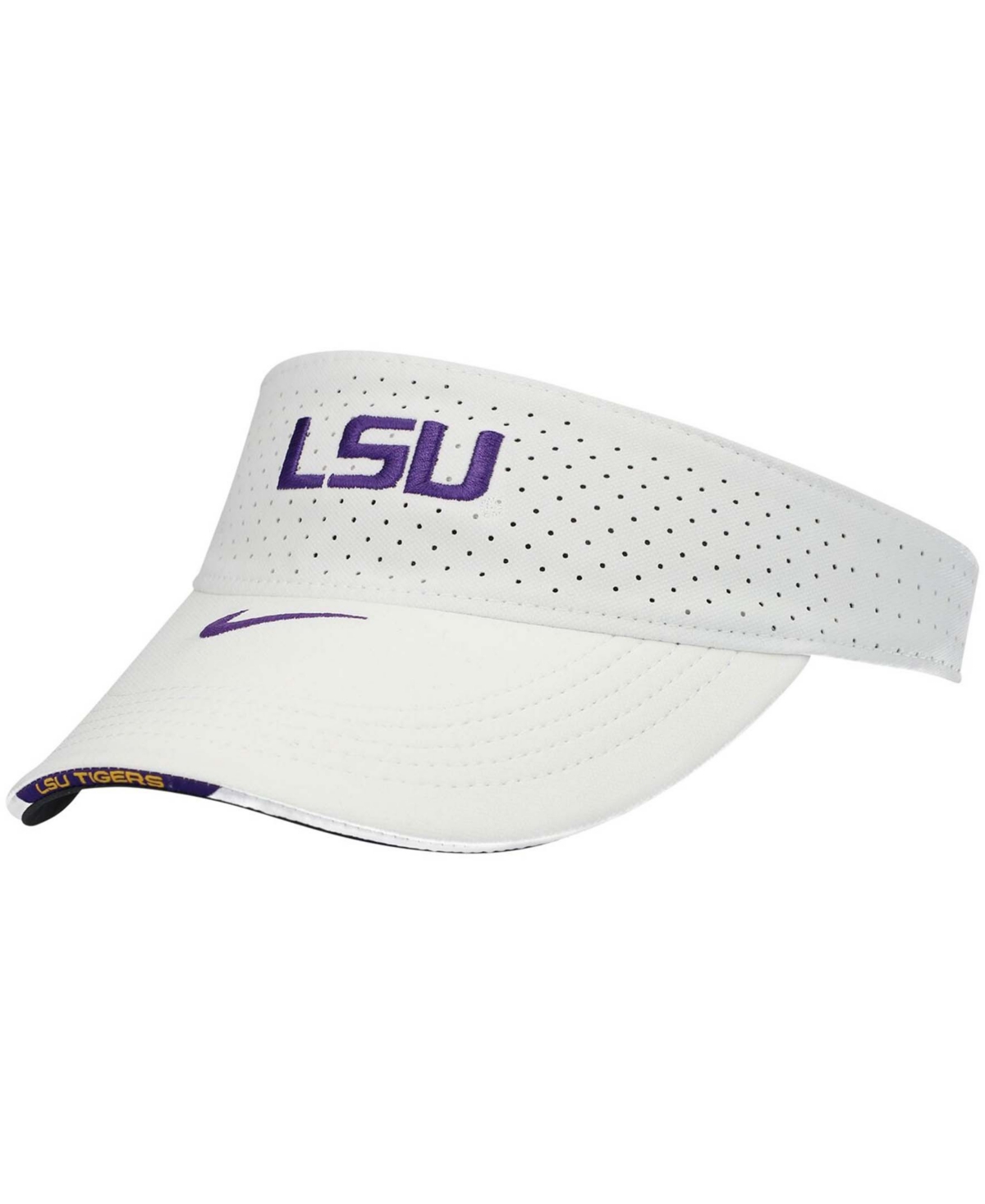 Click here for Nike Mens Lsu Tigers Sideline Performance Visor -... prices