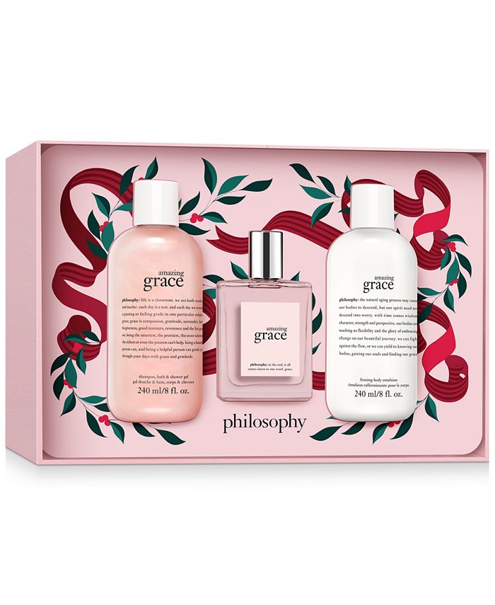 Philosophy 3 Pc Amazing Grace Eau De Toilette Classics T Set Macys
