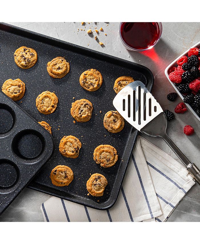 Granite Stone Diamond Pro 0.8MM Gauge Nonstick 5-Pc. Bakeware Set - Macy's