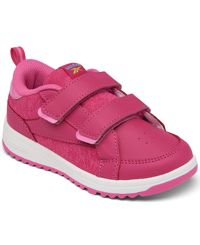 Reebok Toddler Girls Weebok Clasp Low Stay-Put Closure Casual Sneakers ...