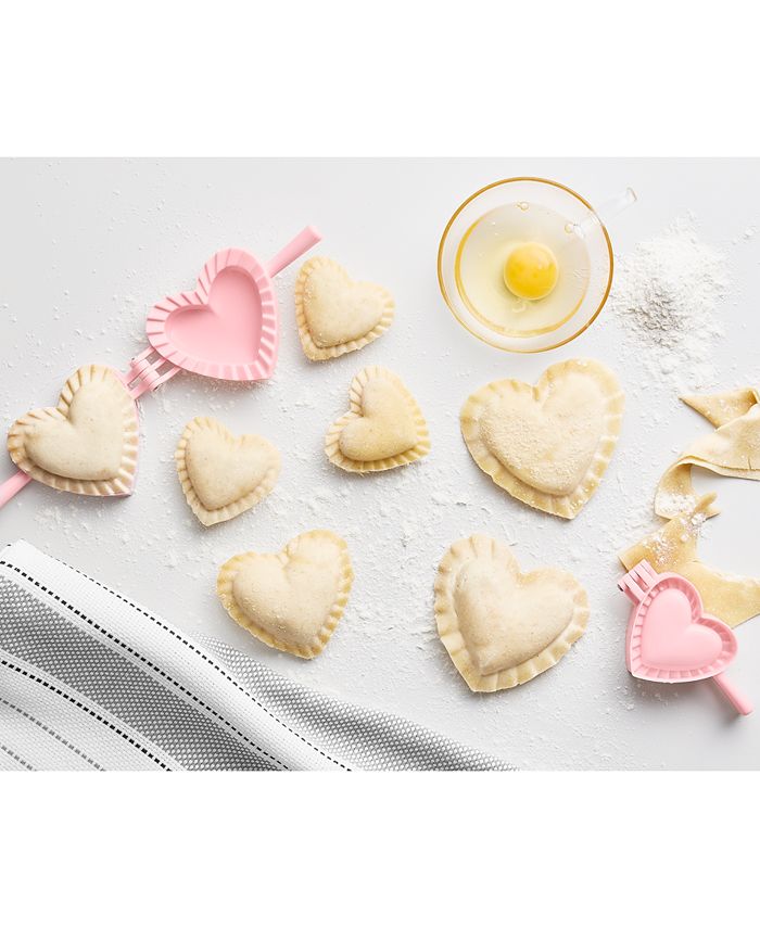 Martha Stewart Collection Heart 3-Pc. Dough Press Set, Created for Macy ...