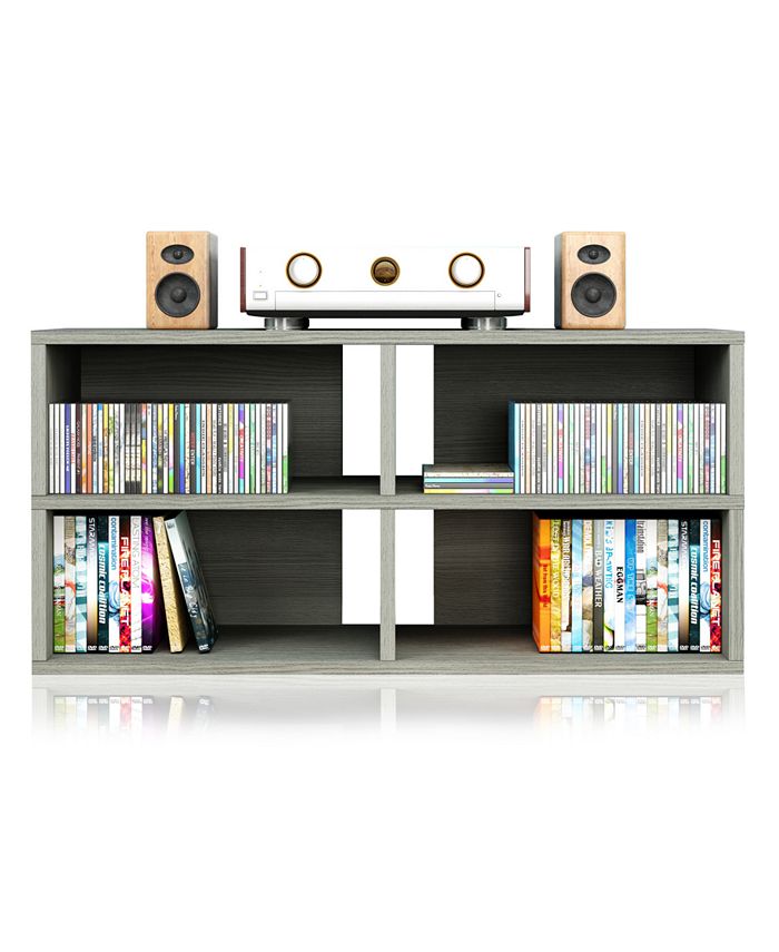 Way Basics 4 Cubby TV Stand - Macy's