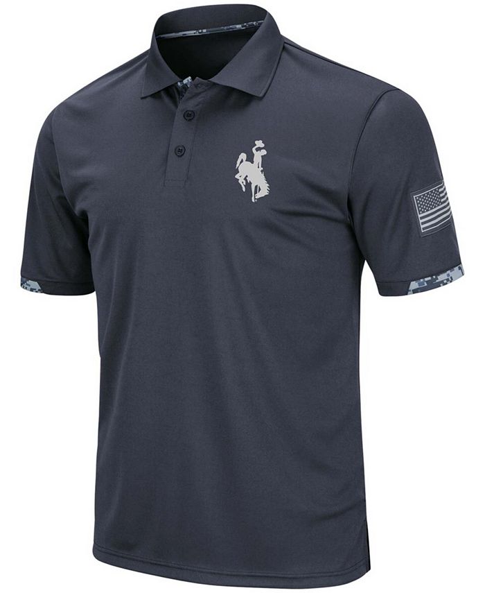 Colosseum Men's Charcoal Wyoming Cowboys OHT Military-Inspired ...